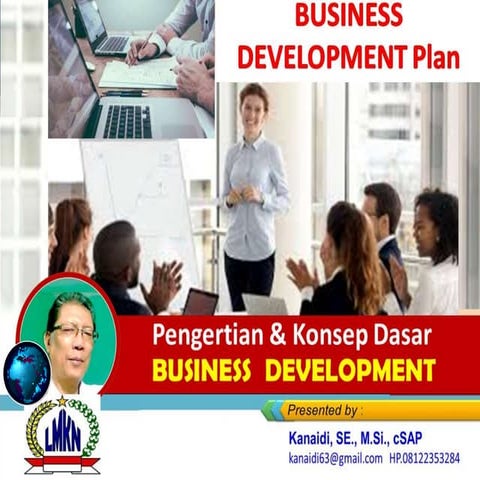 Pengertian & Konsep Dasar BUSINESS DEVELOPMENT PLAN | PPTX