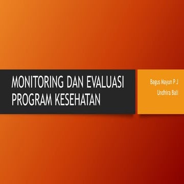 1. pengantar monev (1) | PPT