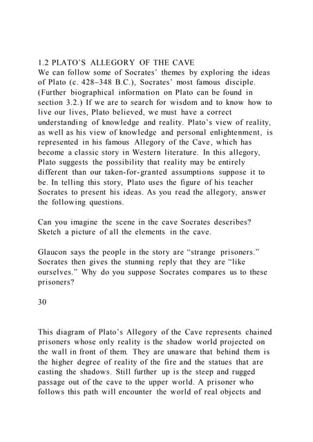 The Allegory of the Cave | PPT