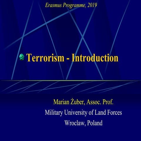 1. terrorism basic facts | PPT