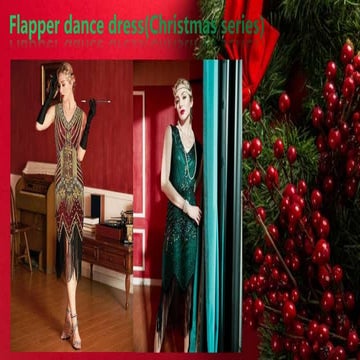 Flapeer Dance Dress For Christmas | PPT
