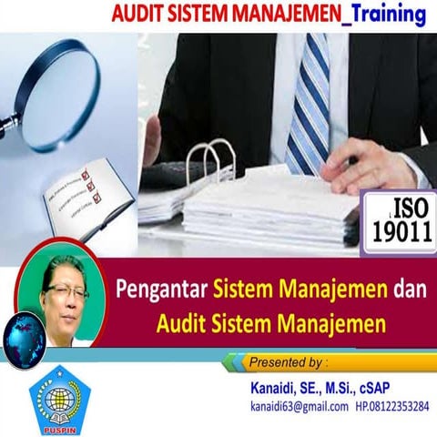 Pengantar "Sistem Manajemen dan Audit Sistem Manajemen" _AUDIT SISTEM ...