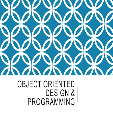 Oodp Unit 1 Oops Classes And Objects Ppt 7934