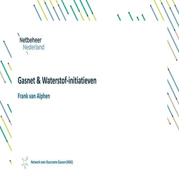 Gasnet & Waterstof-initiatieven | PPT