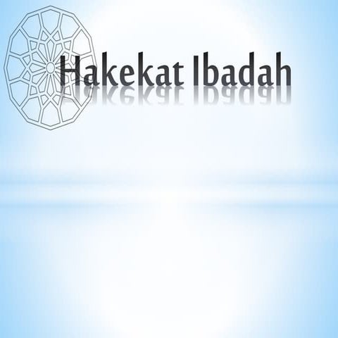 Konsep dan Tatat cara ibadah dalam islam.ppt