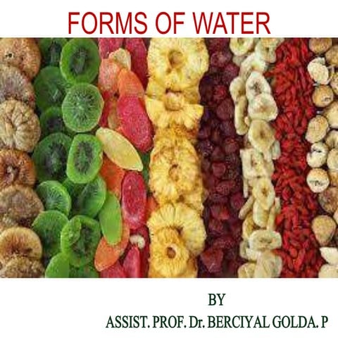 FORMS OF WATER | PPTX