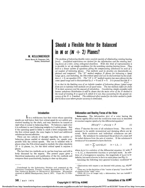 Balancing requirement according to iso 1940 | PPTX | Business ...