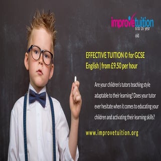 GCSE English Tutor Online | PDF