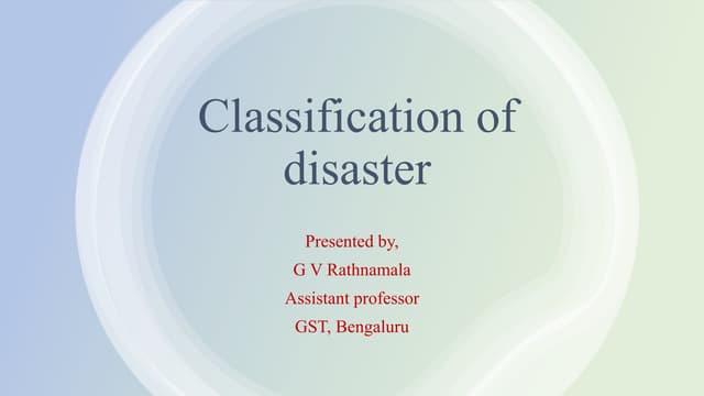 DISASTER READINESS AND RISK REDUCTION PPT | PPTX