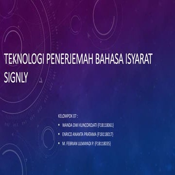 1. SIGNLY - WANDA DWI KUNCOROJATI.pptx