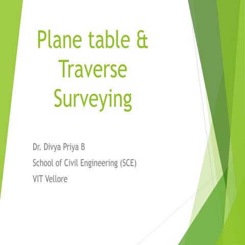 1.4Plane table & Traverse Surveying.pptx