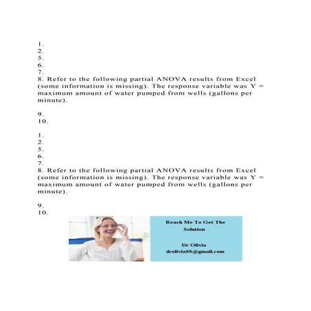 1. 2. 5. 6. 7. 8. Refer to the following partial ANOVA.docx