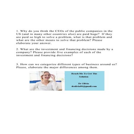 1. Why do you think the CEOs of the public companies in th.docx | Business | Business and Finance