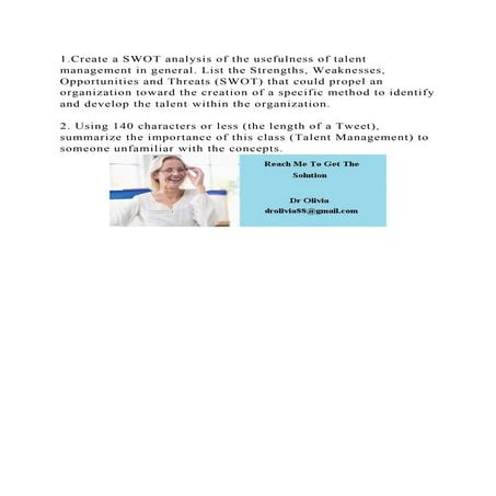 1.Create a SWOT analysis of the usefulness of talent management in g.docx
