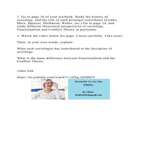 1. Go to page 10 of your textbook. Study the history of sociology, a.docx