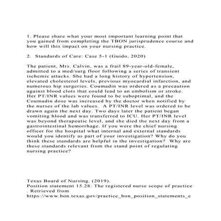 1. Please share what your most important learning point that you.docx