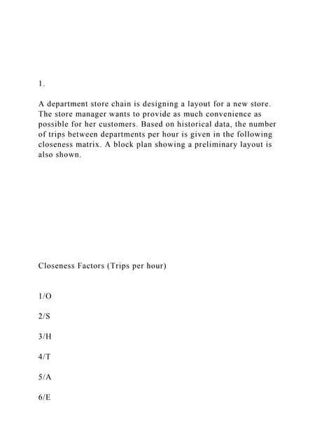 1.Aim To develop a supply chain for a food industry.2..docx | Logistics ...