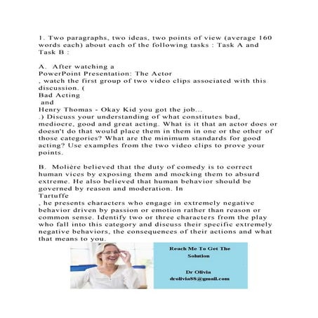 1. Two paragraphs, two ideas, two points of view (average 160 words .docx