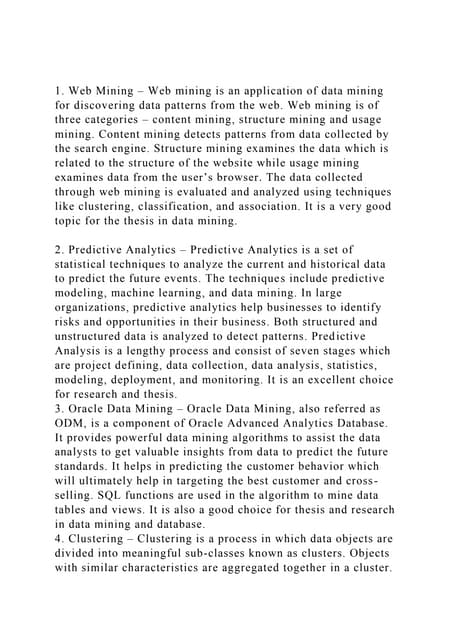 Data Mining: Graph mining and social network analysis | PPTX