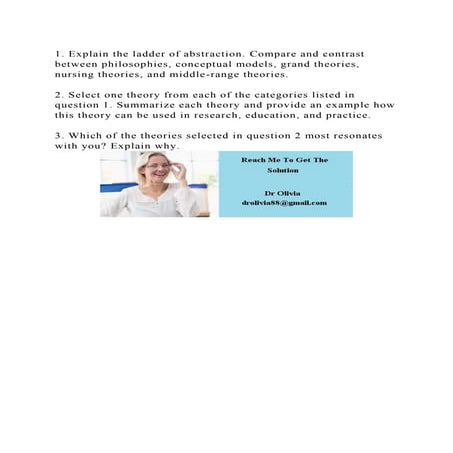 1. Explain the ladder of abstraction. Compare and contrast between p.docx