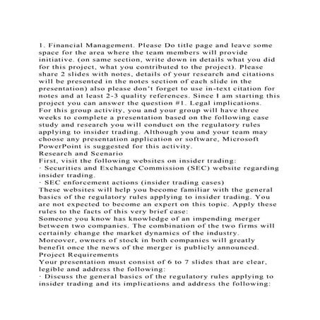 1. Financial Management. Please Do title page and leave some space.docx
