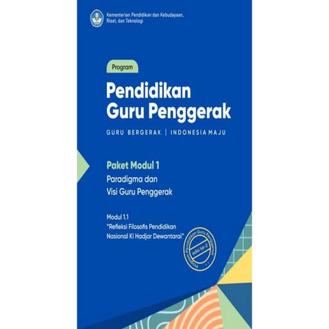 1.1. Angkatan 3. Modul CGP - Filosofi Pendidikan Nasional .pptx