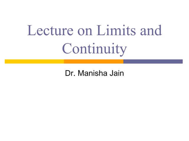11 Lecture On Limits And Coninuitypdf Programming Languages Computing