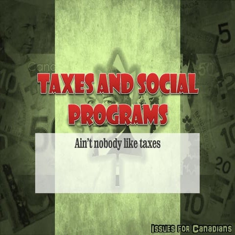 Overview of Canada’s Tax System Brief and sweet | PDF