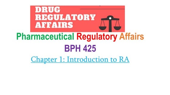 Regulatory Asspects | PDF