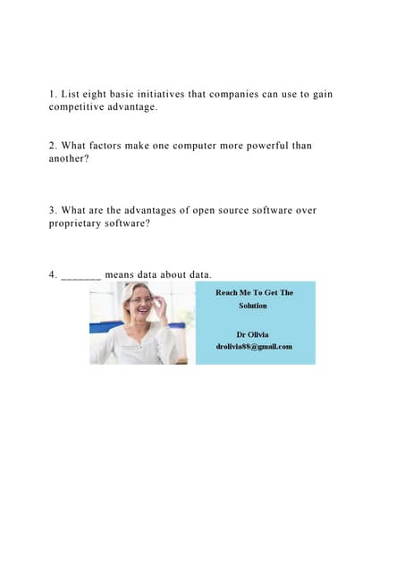 1. List all the entities that interact with the TIMS system. Start b ...