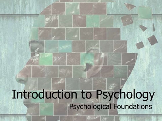 Psychology_Presentation introduction and basic explanation | PPTX