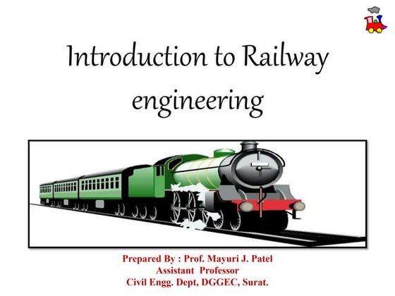 Components of railway track | PPT
