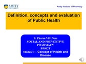 Social and health education | PPT