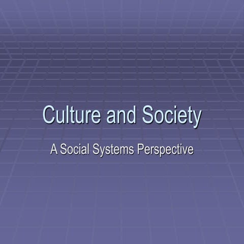1. Culture and Society.ppt