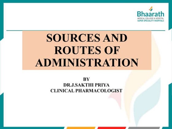 Routes of drug administration | PPT