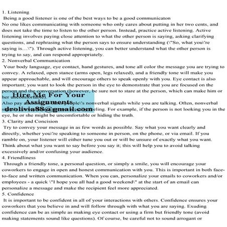 1. Listening Being a good listener is one of the best ways to be a.pdf ...