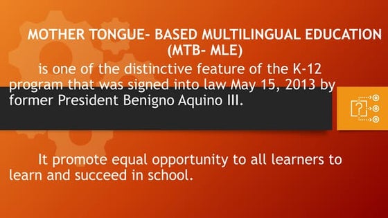 MTB-MLE Framework | PPTX | Education