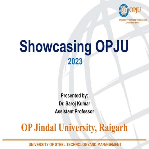 1. OPJU_2022 (1).ppt | Professional School | Postgraduate Education