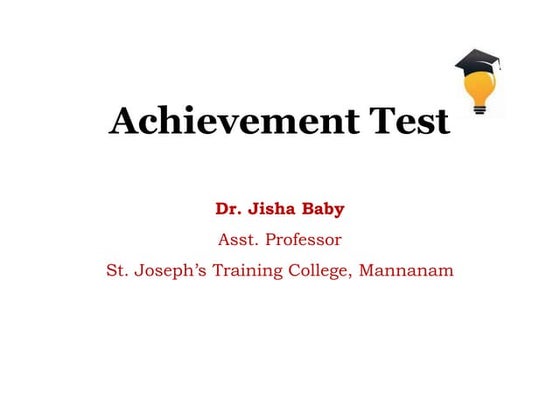 10. practical test | PPT