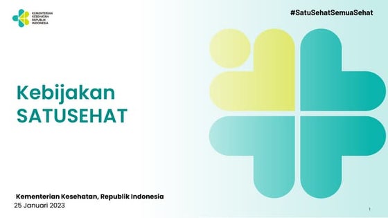 Satu sehat materi satu sehat puskesmas kemenkes | PDF
