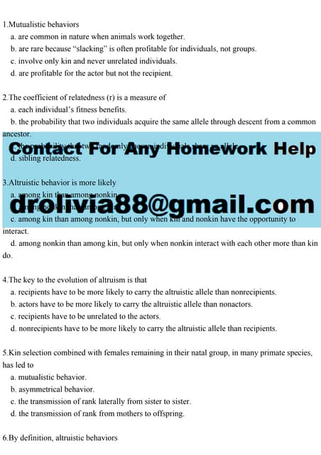 Zahavi handicapp theory | PDF