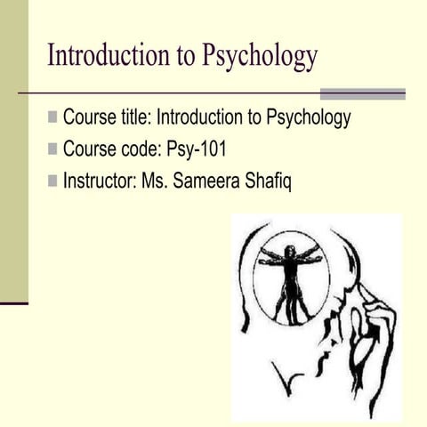 Introduction to psychology.ppt