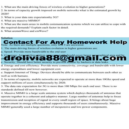 1. What are the main driving forces of wireless evolution to higher .pdf