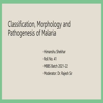 Plasmodium | PPT