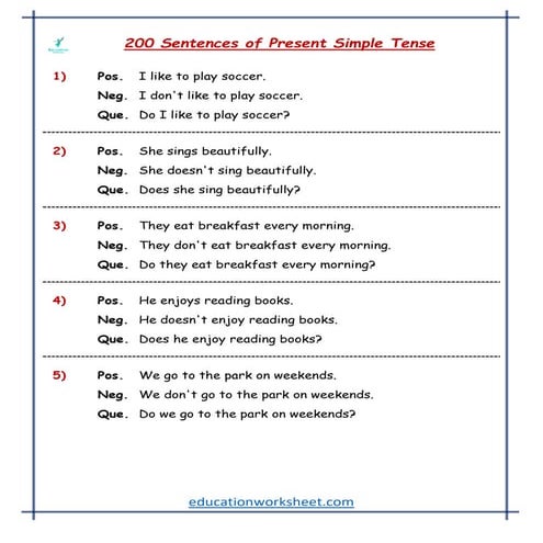 Mastering English Tenses: A Comprehensive Guide and Worksheets | PDF