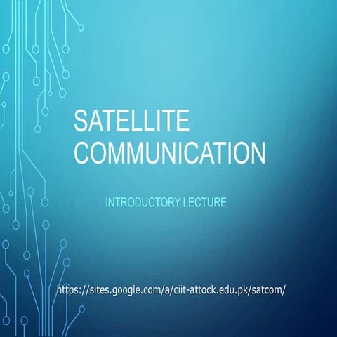 1. Satellite Communication - 1 & 2.pptx