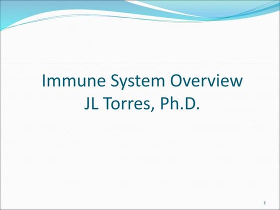 Cells & organs of immune system | PPT