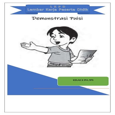 MODUL AJAR bahasa indonesia materi puisi | PDF