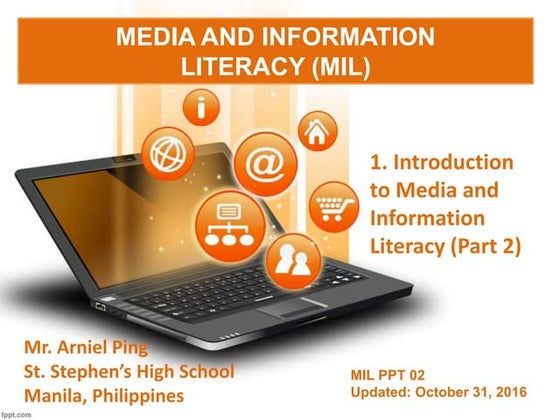 Module 3_Characteristics of Information Literate Individual and ...