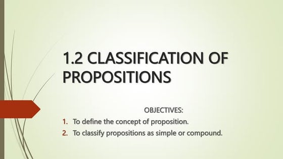 proposition, types and difference between proposition and sentence ...